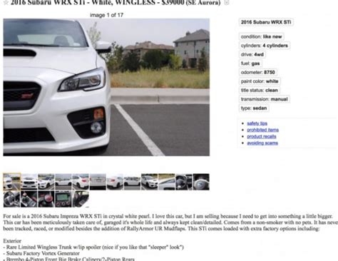 How To Sell A Car On Craigslist 2024 Guide