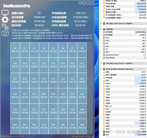 D5内存上8000的丐版apex主板？华硕b760m Ayw Wifi评测 知乎