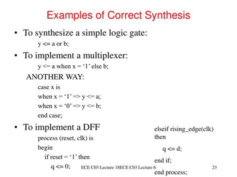 ppt lecture 18 vhdl modeling of sequential machines powerpoint