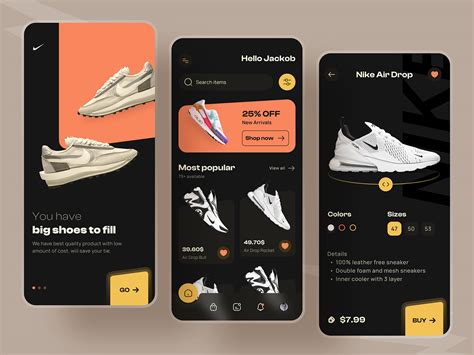 Modern E Commerce Mobile App Ui Ux Design Concept On Behance