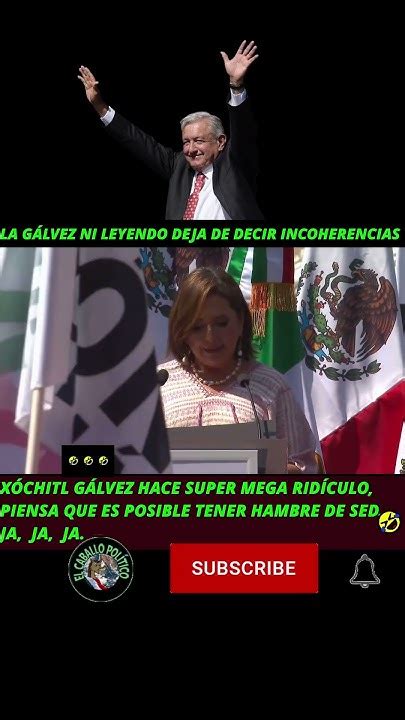 XÓchitl GÁlvez Hace Mega RidÍculo Dice Que Se Puede Tener Hambre De