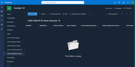 Populate A SharePoint Document Librarys Metadata Using JSON And Power