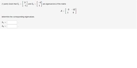 Solved 1 Point Given That Is 1 Ana üz 11 Are
