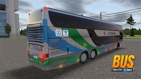 Skin Bus Topclass S DT Double Decker Budiman Skin Mod Truck Dan Bus Simulator