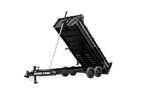 Hydraulic Dump Trailers Dump Trailer Options Sure Trac