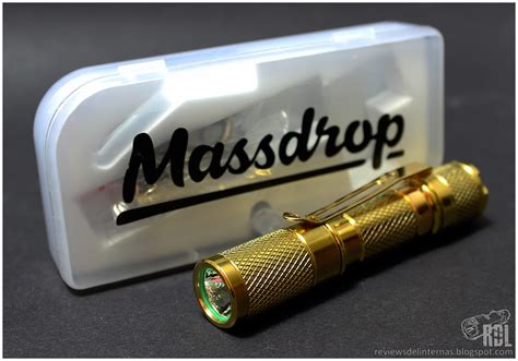 Review Massdrop Brass Aaa Pocket Flashlight Nichia 219 1x Aaa 1 X Aaa Flashlights