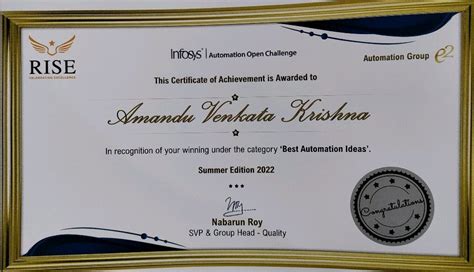 Amandu Venkata Krishna On Linkedin Infosys Infosys Powerautomate