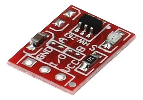 sensor touch capacitivo ttp223 arduino raspberry esp32 cuotas sin interés