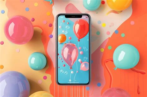 Animated Splash Screens With Playful Water Balloon Generative Ai Premium AI Generated Image