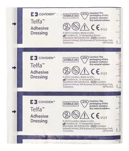 Telfa Kendal Ouchless Adherent Apsitos Estriles De 3 X 4 P Mercadolibre