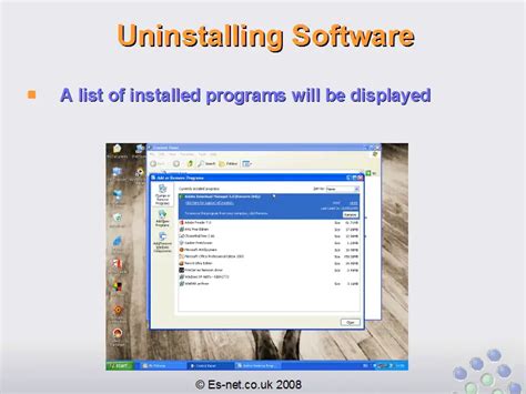 How To Uninstall Software