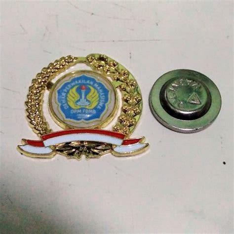 Jual Pin Bross Pin Padi Kapas Bendera Merah Putih Magnetic Plus Logo