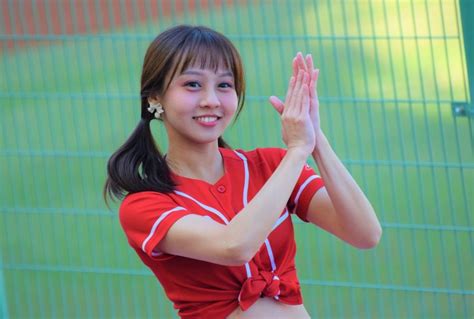 【場邊嬌點─啦啦隊專文】清新脫俗小龍女─梔梔 中職 棒球 運動視界 Sports Vision