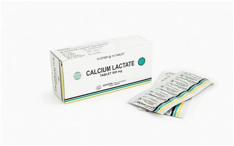Calcium Lactat 500 Mg