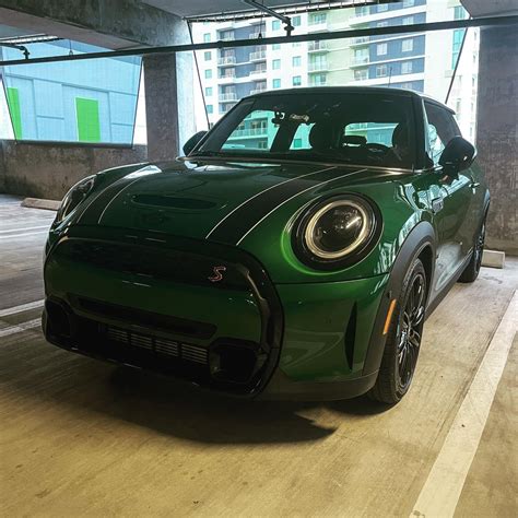 My New 2022 Mini Cooper S In Brg Rmini