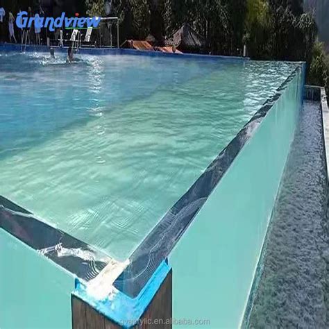 Fence Plexiglass For Acrylic Pool Swimming Pool Windows Acrylic Wall Acrylic For Swimming Pool