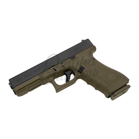 Glock 17 Gen 4 Od Green Pistol 17 Rd 9mm