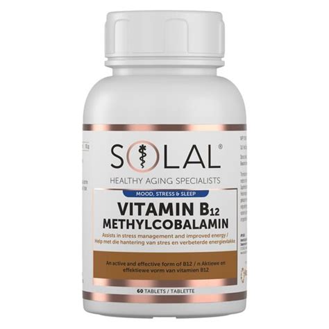 Solal Methylcobalamin Vit B12 60 Tablets Pnp