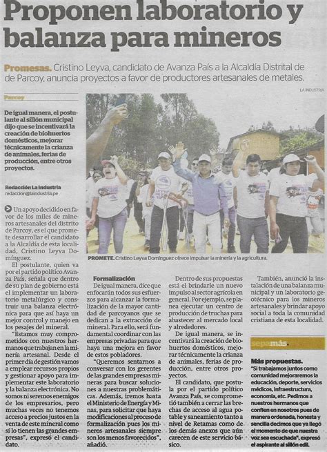 Monitoreo De Medios 28 De Setiembre La Libertad ~ Monitoreo De Prensa