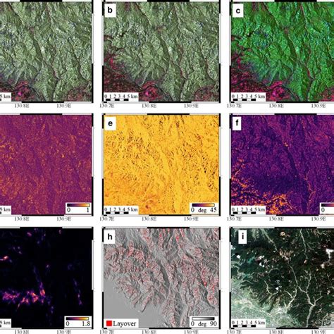 Analysis Images Used To Detect Landslides Caused By The July 2017 Heavy