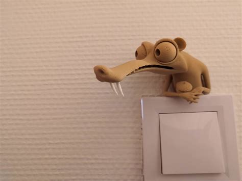 Scrat Switch Skin 3d Model 3d Printable Cgtrader