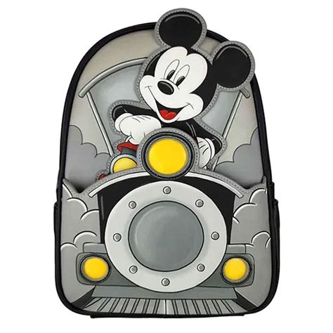 Loungefly Disney Mickey Mouse Train Conductor Mini Backpack 707 Street
