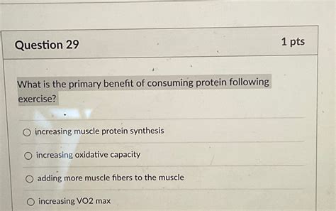 Solved Question Ptswhat Is The Primary Benefit Of Chegg