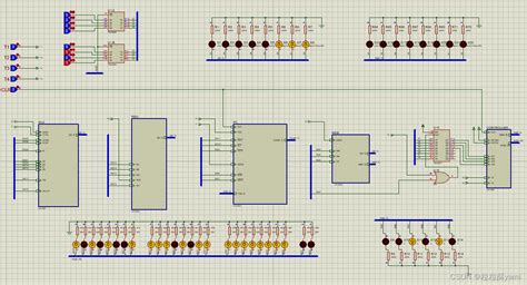 计组课设（基于proteus简单模型计算机设计与实现）基于proteus的计算机系统实验教程 Csdn博客