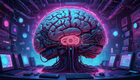 Realistic 3d Fusion Of Brain And Computer Biological Computing