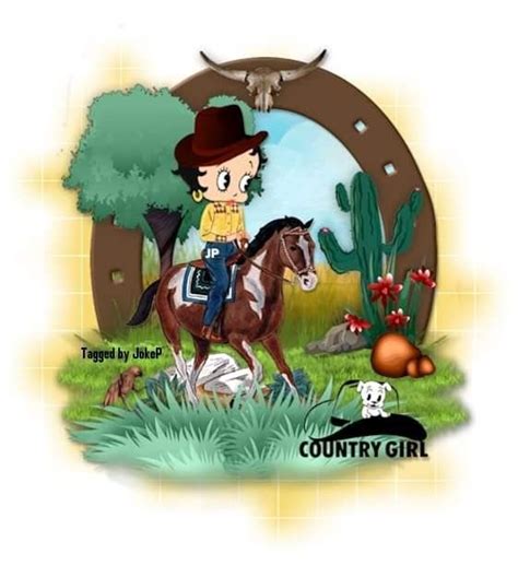 Pin By Shannon Morrison On Betty Boop Country Girl Betty Boop