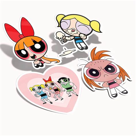 50 Sticker Las Chicas Superpoderosas Mod 308 Artofit