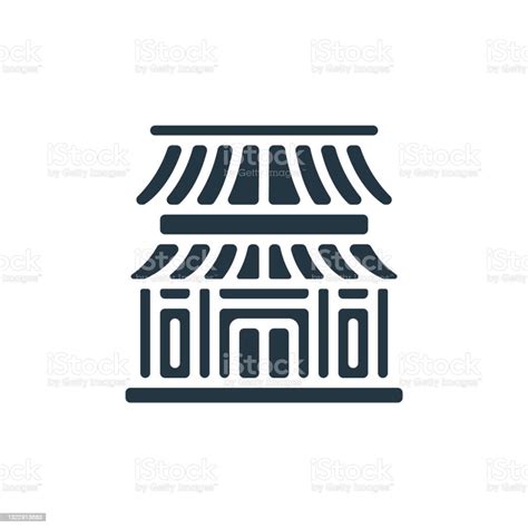 하우스 아이콘입니다 웹 사이트 디자인 및 모바일 앱 개발 인쇄를위한 글리프 하우스 아이콘 흰색 배경에 고립 된 중국 새해 컬렉션에서 집 아이콘 0명에 대한 스톡 벡터 아트