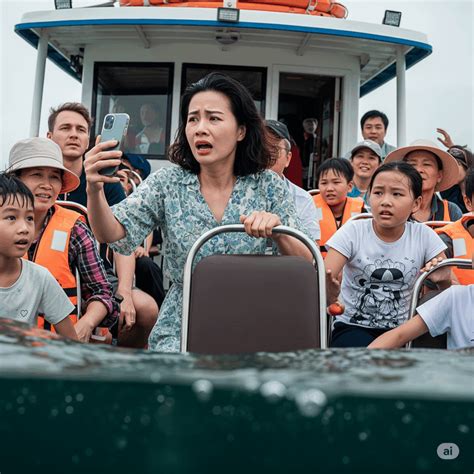 Ng I Ph N Ang Livestream Quay C Nh Nh M B N C Ng Nhau I Du L Ch Gi A Bi N H Long Th