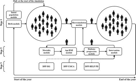 overview of the simulation model download scientific diagram