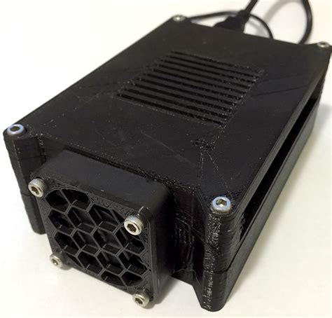 Rpi 3 Case With Sata Drive By Pmarkham Download Free Stl Model