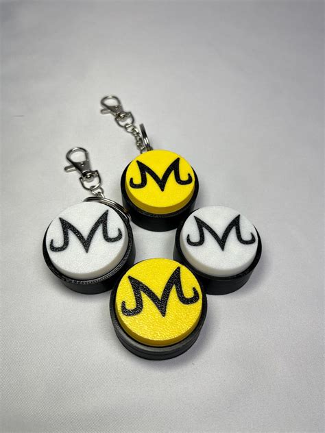 Majin Keychain Figet Clicker Etsy