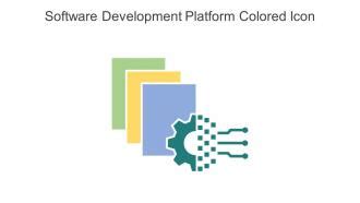 Software Development Platform Colored Icon In Powerpoint Pptx Png And Editable Eps Format PPT