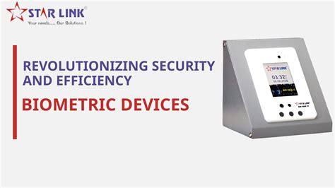Revolutionizing Security And Efficiency With Biometric Devices Ppt