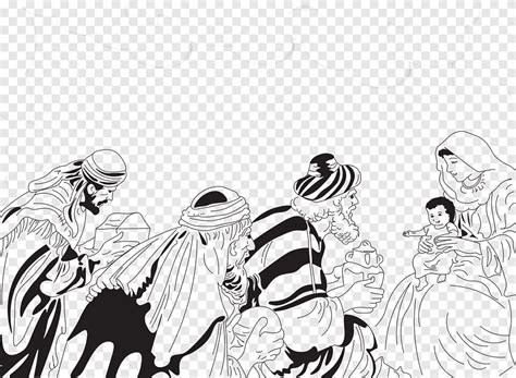 สามกษัตริย์ ของขวัญ พระเยซู คริสต์มาส ภาพวาด ศิลปะการใช้เส้น พระ