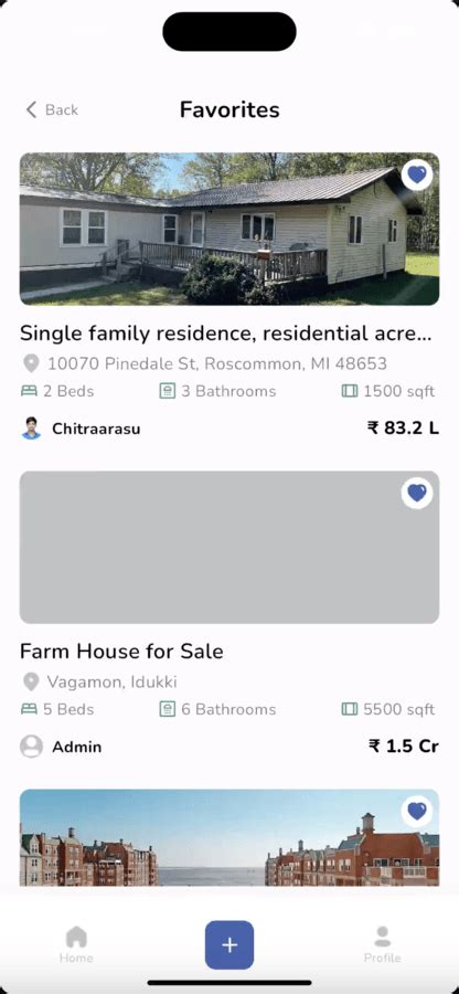 Real Estate App Flutter Firebase By Kchitraarasu Codecanyon