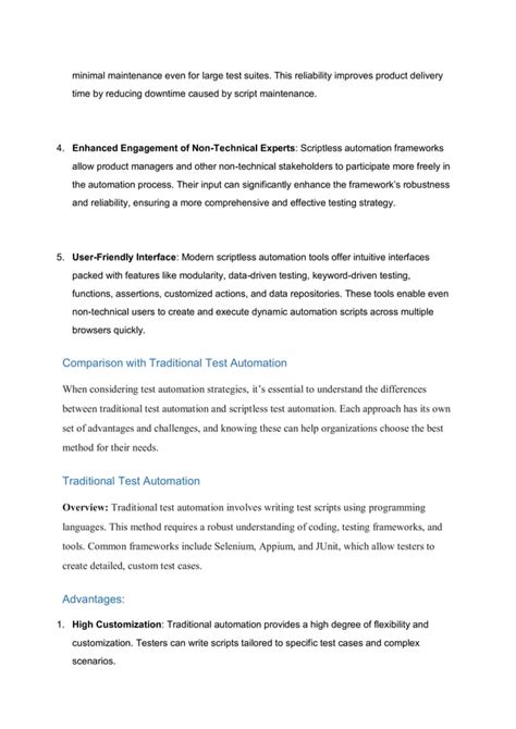 what is scriptless test automation and what are its benefits pdf