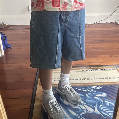 Corteiz C Star Denim Shortsjorts Bought For Depop