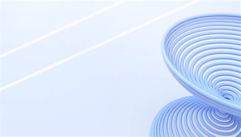 기하학적 모양 원형 블루 비즈니스 컨셉과 스프링을 단순 하 고 현대적이 고 현대적인 예술 작품으로 파스텔 블루 배경3d 렌더링 0명에 대한 스톡 사진 및 기타 이미지