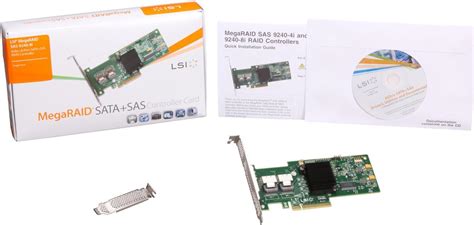 LSI MegaRAID Internal Low Power SATA SAS 9240 8i 6Gb S PCI Express 2 0 RAID Controller Card