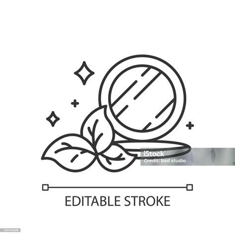 컴팩트 한 누른 메이크업 파우더 선형 아이콘 페이스 스킨케어 제품 비지 지 뷰티 에이드 아이템 유기 화장품 가는 선 그림입니다 등고선 기호입니다 벡터 절연 윤곽선 도면 편집