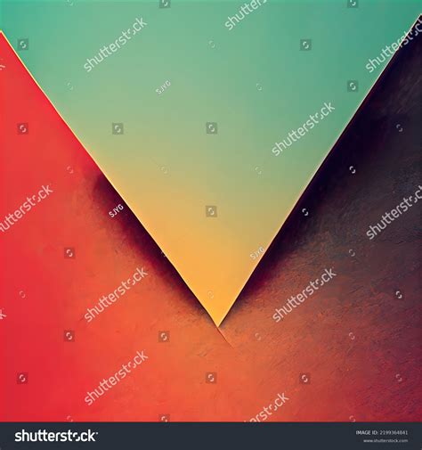 Retro Gradient Background Design Line Angles Stock Illustration