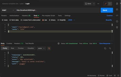 GitHub ian santos nascimento sistema completo java Uma aplicação completa em java no backend
