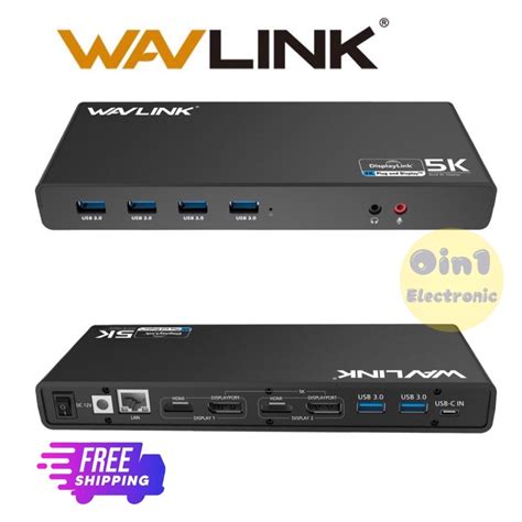 Wavlink Usb C Laptop Docking Station Usb 3 0 Universal Docking Station