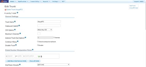 Help Setting Up Asterisk Sip Trunk Collaboration Spiceworks Community