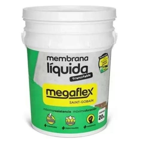 Membrana Liquida Techos Transitable Megaflex X Kg
